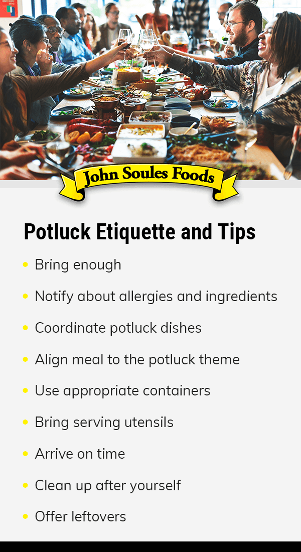 What to Bring to a Potluck - John Soules Foods
